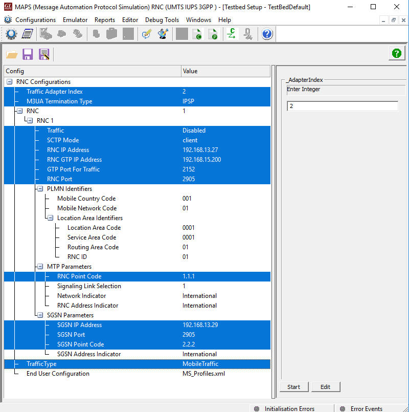 (PDF) MAPS™ UMTS IuPS Interface Emulator - GL · PDF fileprocessing the call flow by receiving ...
