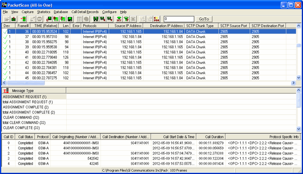 (PDF) Protocol Analyzer for Wireless & IP Networks PacketScan™ · PDF ...