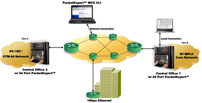 High Density Multi Port GigE Ethernet/IP Tester : HD-PacketExpert™ 12/ ...