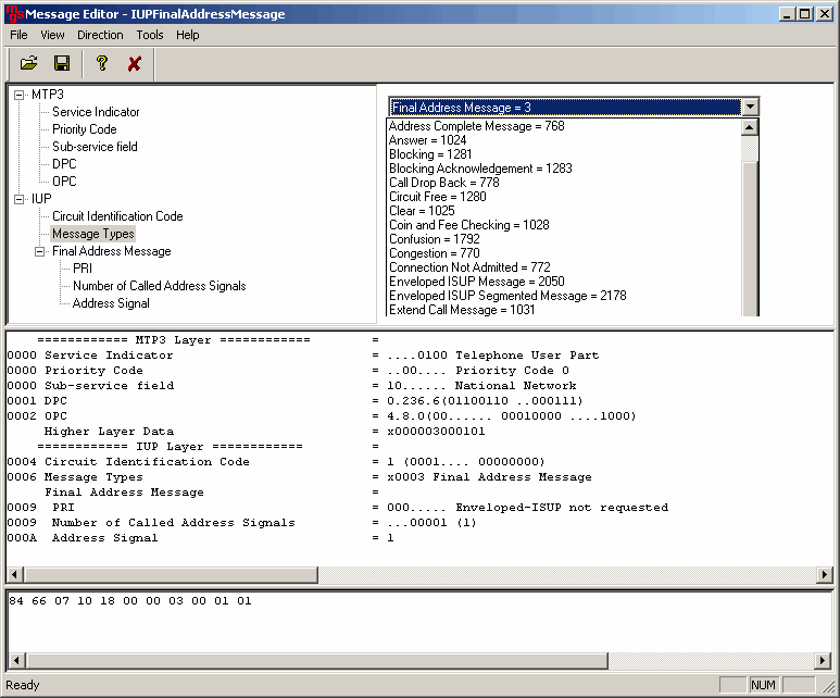 MAPS™ IUP Protocol Emulator (BT SS7 Interconnect User Part Protocol ...