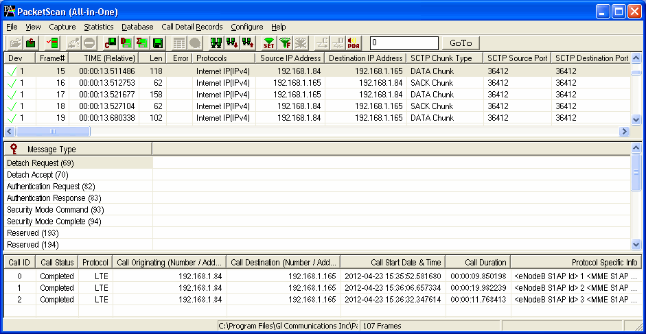 LTE (Long Term Evolution) Protocol Analyzer LTE (Long Term Evolution) Protocol Analyzer