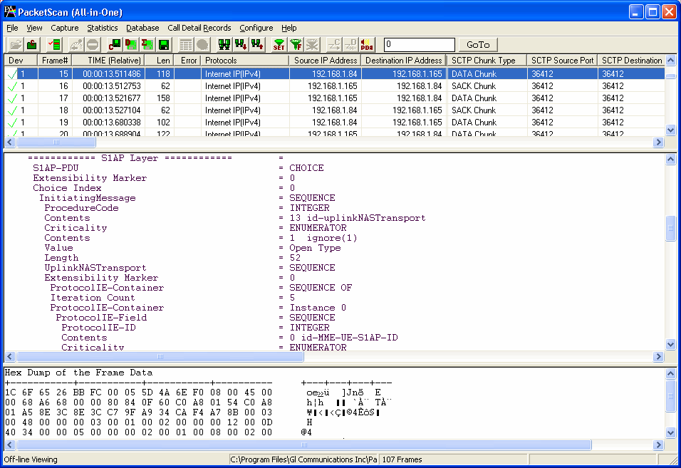 LTE (Long Term Evolution) Protocol Analyzer LTE (Long Term Evolution) Protocol Analyzer