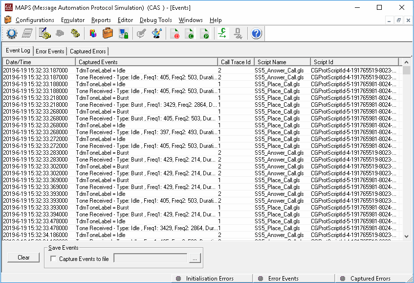 MAPS™ CAS Protocol Emulator(Channel Associated Signaling (CAS) Emulation)