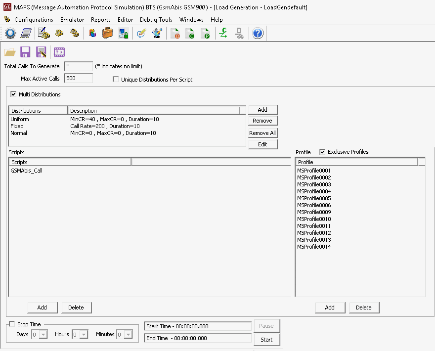 MAPS™ GSM Abis Interface Emulator (GSM Abis Interface Emulation)