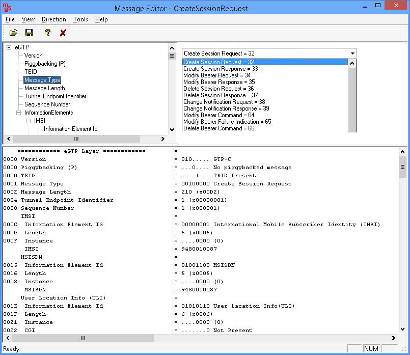 MAPS™ LTE eGTP-c Interface Emulator(Scripted LTE S3, S4, S5, S8, S10 ...