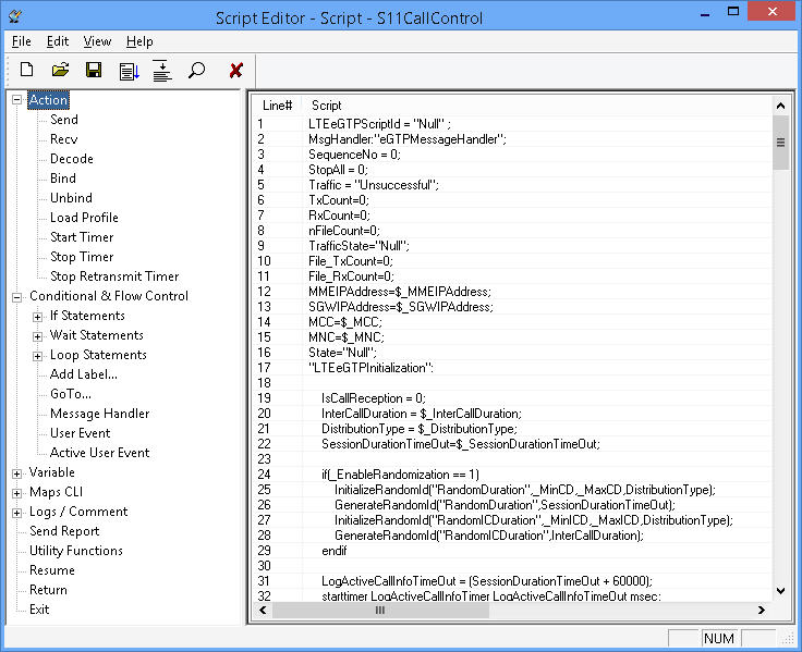 MAPS™ LTE eGTP-c Interface Emulator(Scripted LTE S3, S4, S5, S8, S10 ...