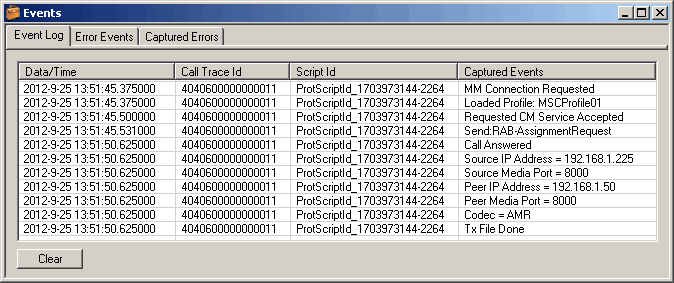 MAPS™ UMTS for IuCS, IuH Interfaces Emulator (IuCS Emulation over IP ...