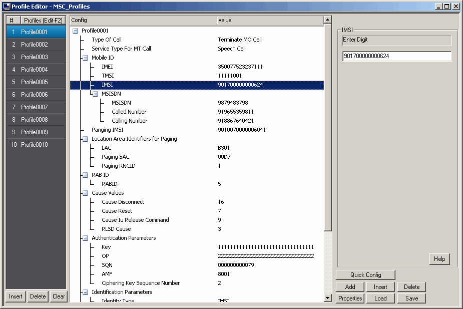 MAPS™ UMTS for IuCS, IuH Interfaces Emulator (IuCS Emulation over IP ...