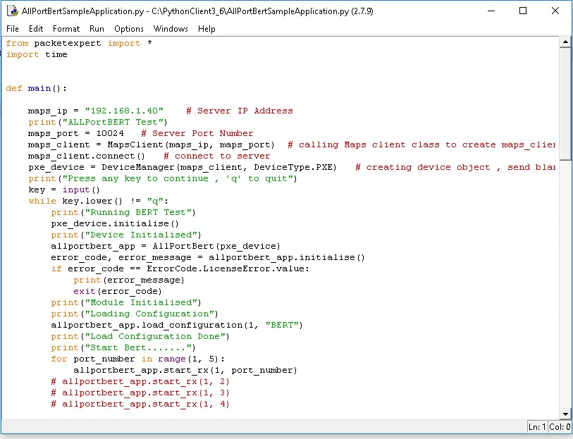 PacketExpert™ APIs for Test Automation and Remote Access - Newsletter PacketExpert™ APIs for Test Automation and Remote Access - Newsletter