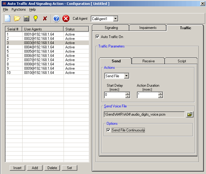 PacketGen™ - SIP Bulk Call Generator