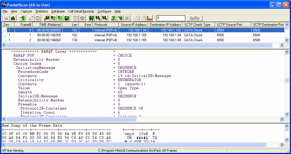 UMTS Protocol Analyzer UMTS Protocol Analyzer